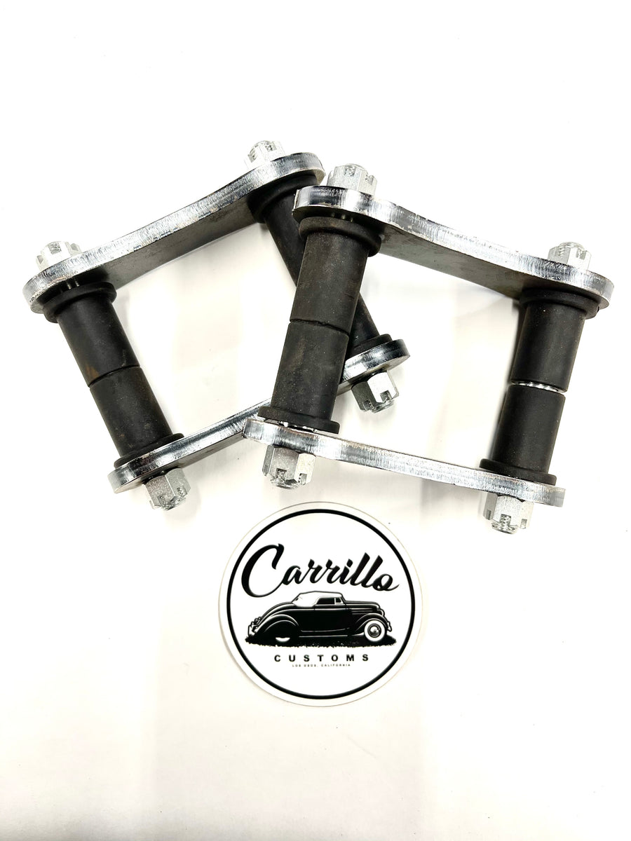 1932-41 2 1/4 ford rear lowering Shackles set for transverse leaf #1’s ...