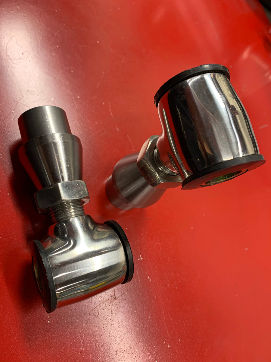 Split wishbone kit with polished stainless 3/4 adjusters – Carrillo ...