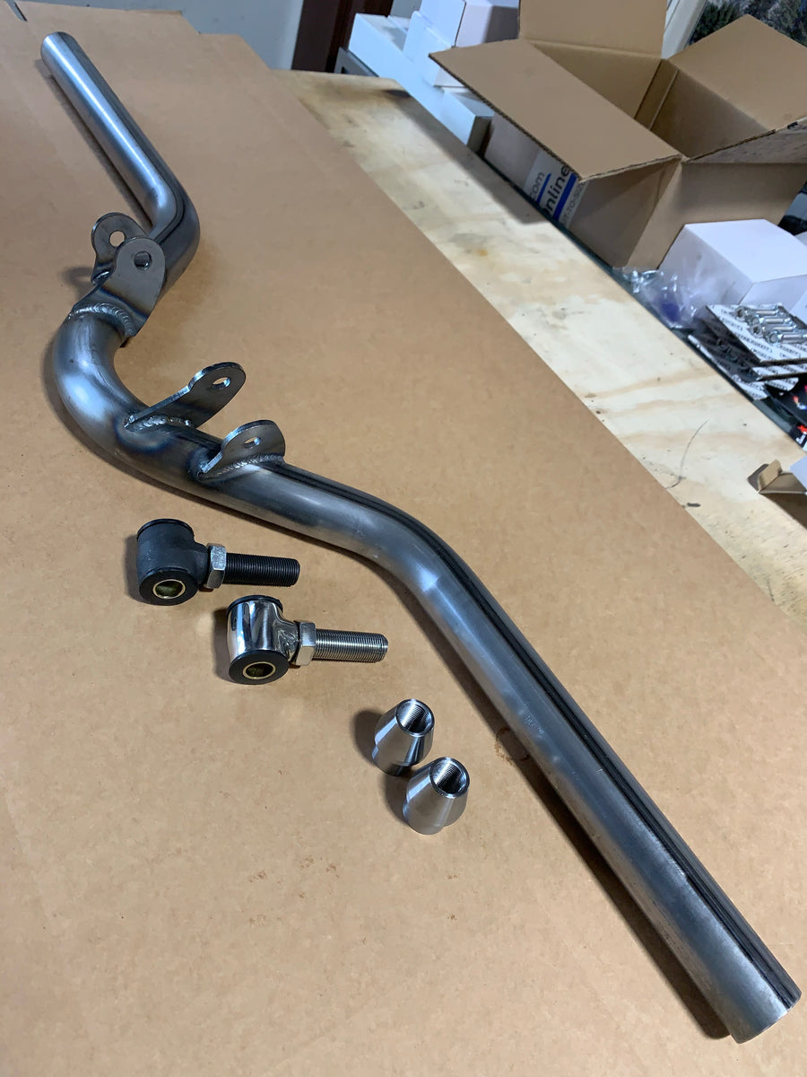 Early ford split rear wishbone kit with pol. stainless adjusters ...