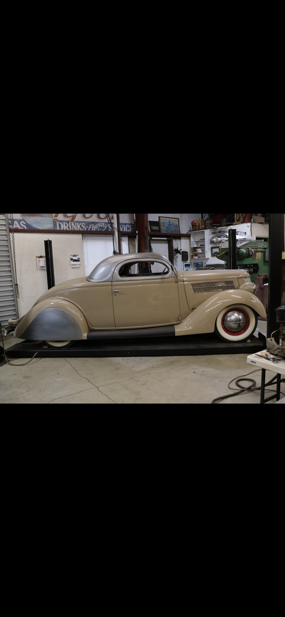 1935/36 ford rear axle bolt on 4.5 inch lowering kit – Carrillo customs ...